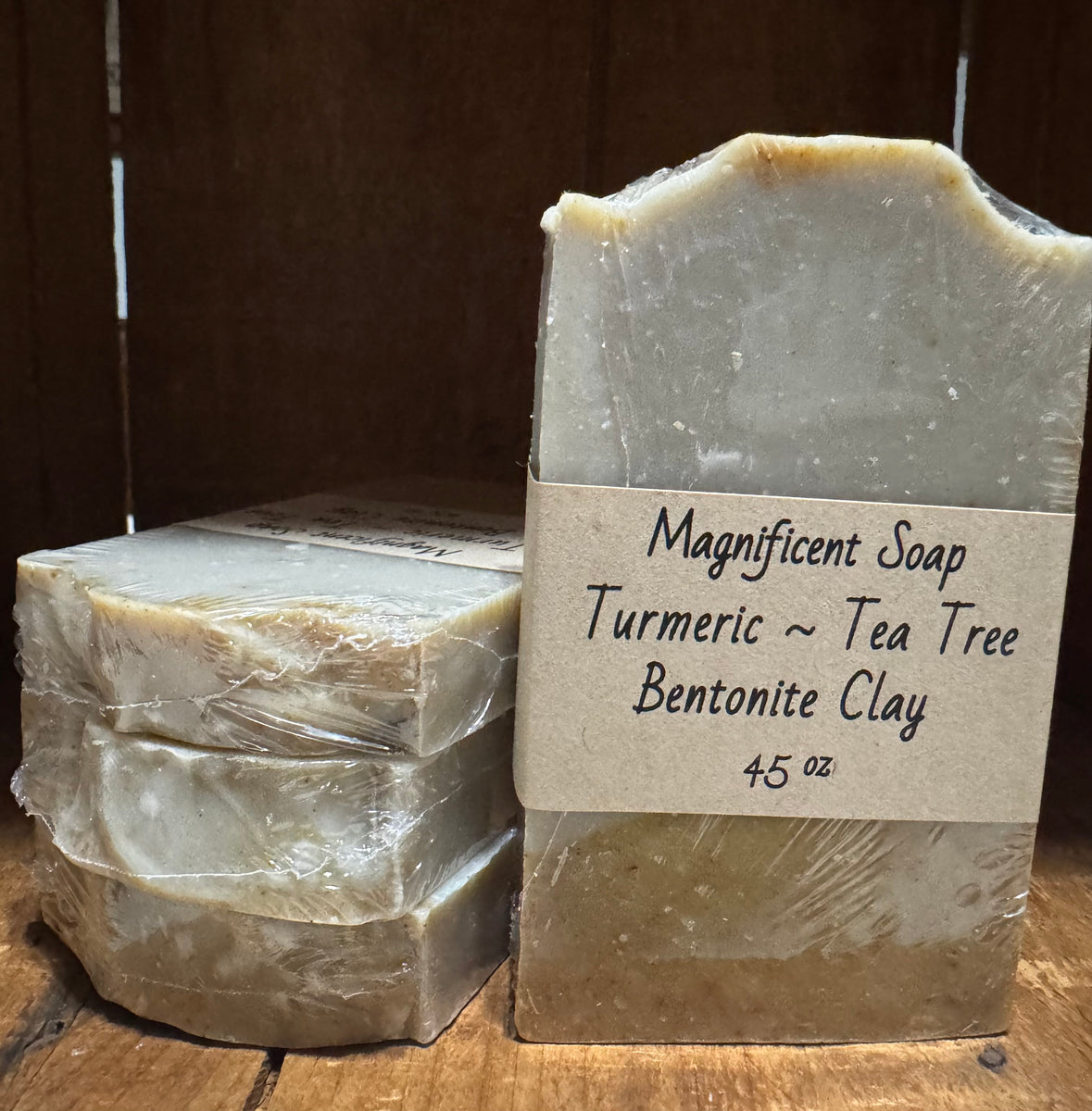 Turmeric - Tea Tree - Bentonite Clay Bar Soap – Magnificent Soap