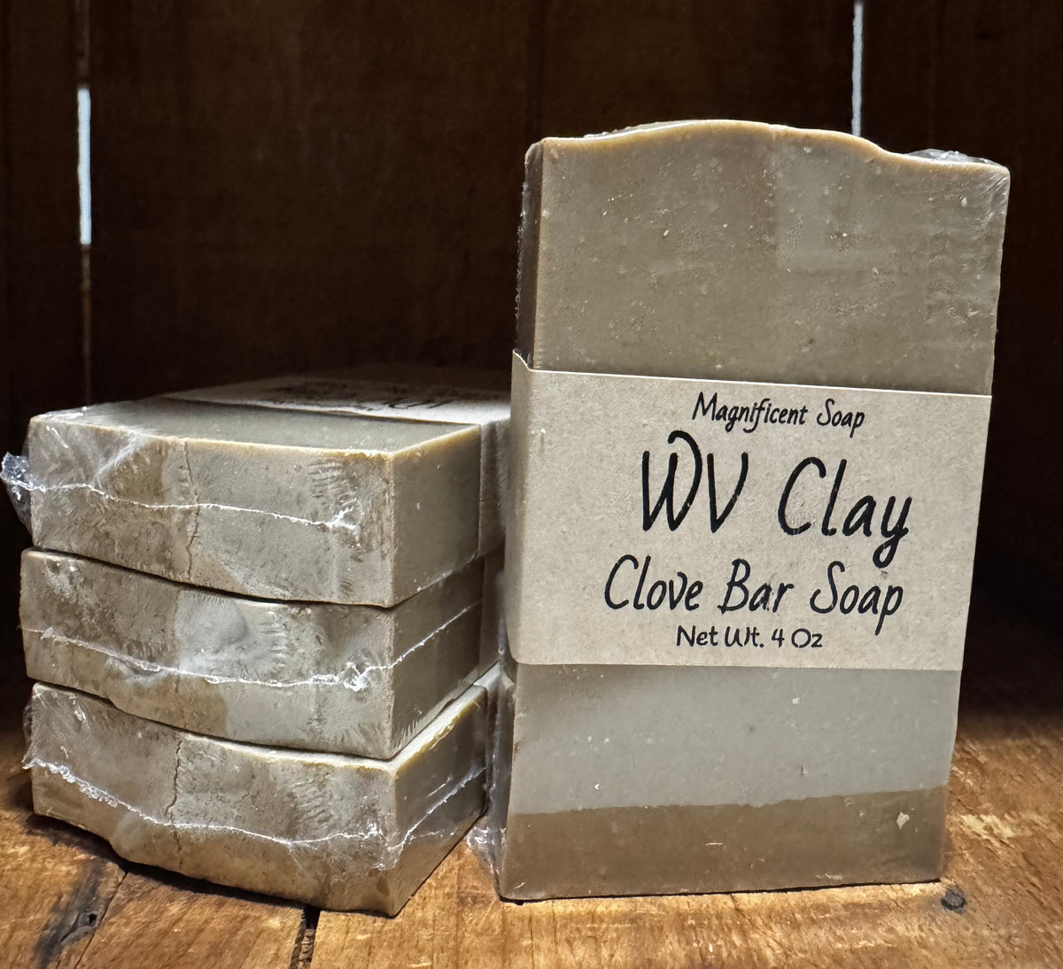 WV Clay Bar Soap with Clove – Magnificent Soap