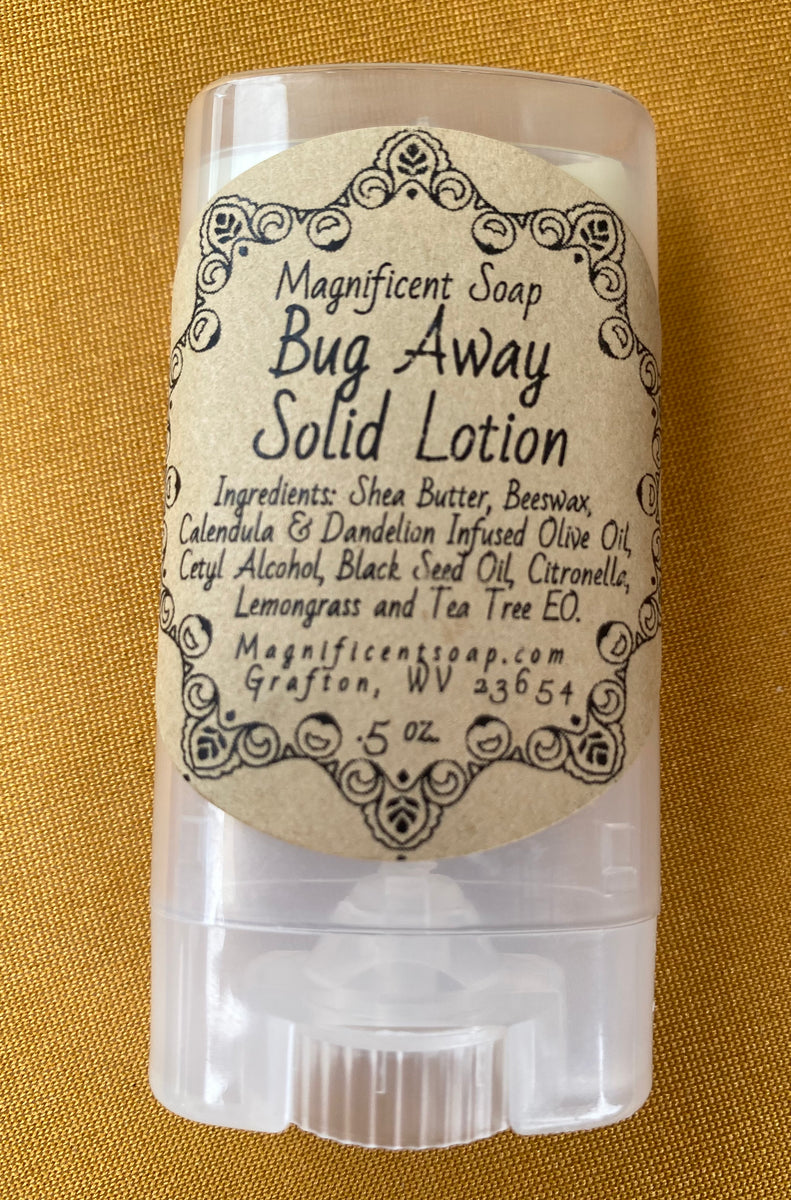 Bug Away Solid Lotion – Magnificent Soap